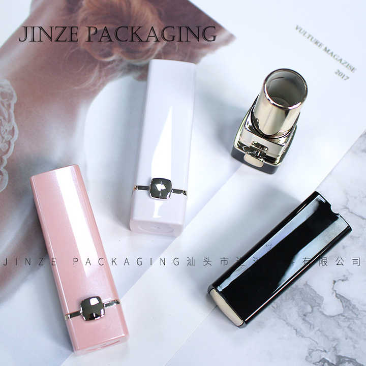 High-end square Custom Lipstick Tube Packaging Container Luxury ...