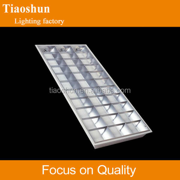 T8 Fluorescent Louver Fitting 2x36W - 4x2ft Surface Grille Light for ...