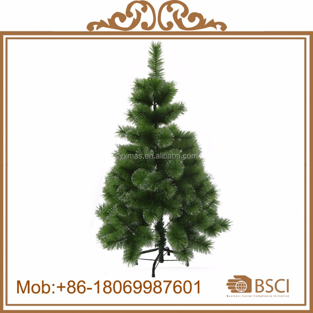 10FT PE silver glitter christmas trees large christmas decoration ...