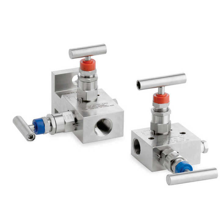 high pressure Hastelloy alloy HC-276 flange 5 way manifold valve ...