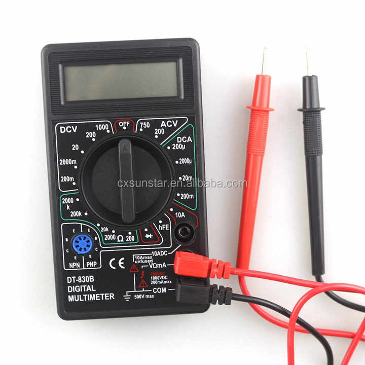DT830B Digital Multimeter - Precise Voltage and Current Measurement