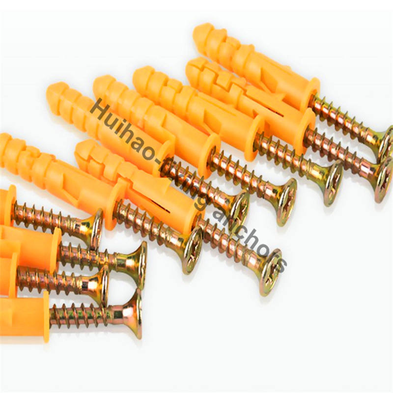 M8x100mm Nylon Frame Fixing Anchors - Durable & Versatile