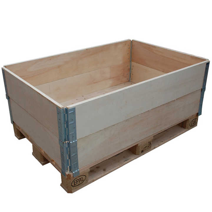 Grape Foldable Wooden Transport Packing Box - ISO UN Certified