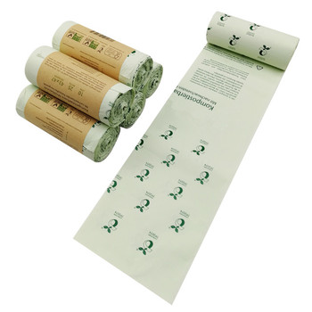 Wholesale Biodegradable Compostable Plastic Trash Bag On Roll - Buy ...