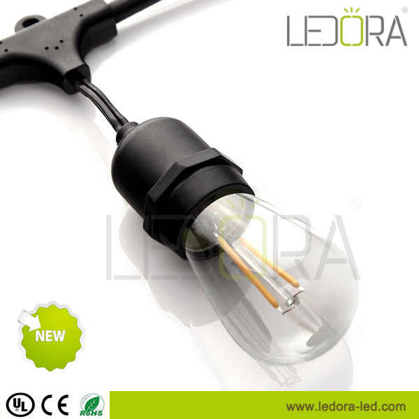 ETL CE Rohs 48 Foot Outdoor Weatherproof LED Light String