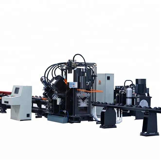 CNC Iron Angle Punching Marking and Shearing Machine for Angle bar ...