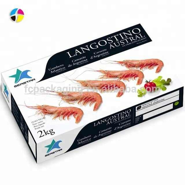2KGS Frozen Seafood Packaging - Custom Cardboard Boxes