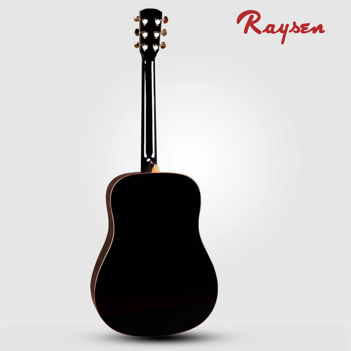 Handmade Chinese Acoustic Guitar - Black, Wholesale Price