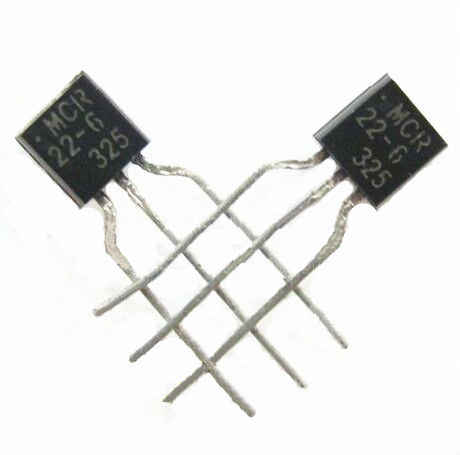 Hiristor SCR, rectificador controlado de silicona MCR22-6RLRAG 1.5A 400V O-92| Alibaba.com