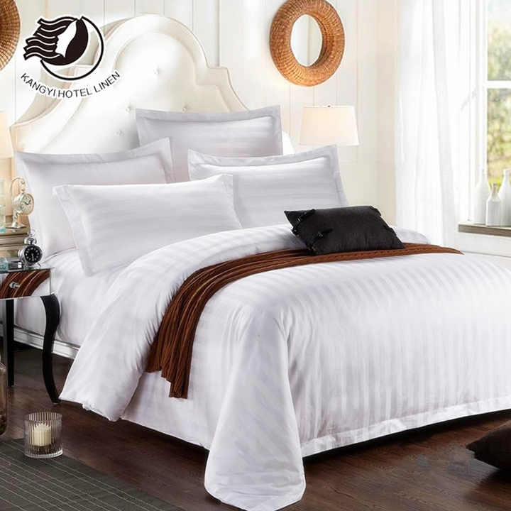 Luxury Hotel Quilts Bedding Twin Queen King Size Bed Linen 100 Cotton ...