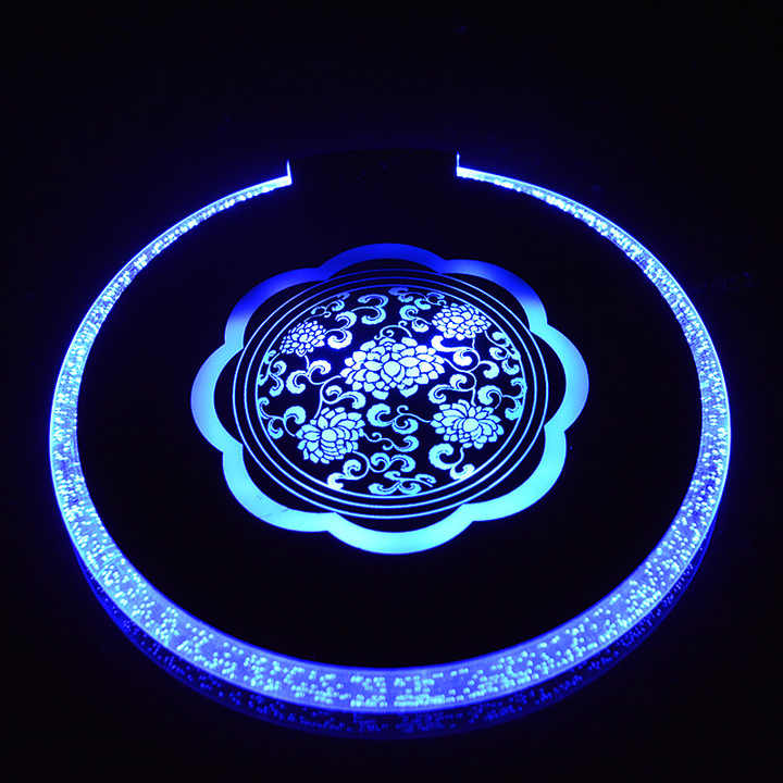Round Acrylic Luminous Led Light Drink Coasters| Alibaba.com