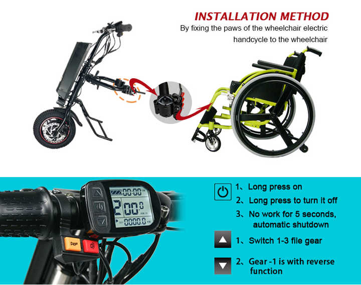 Motorized Manual Wheelchair - Rehabilitation & Mobility
