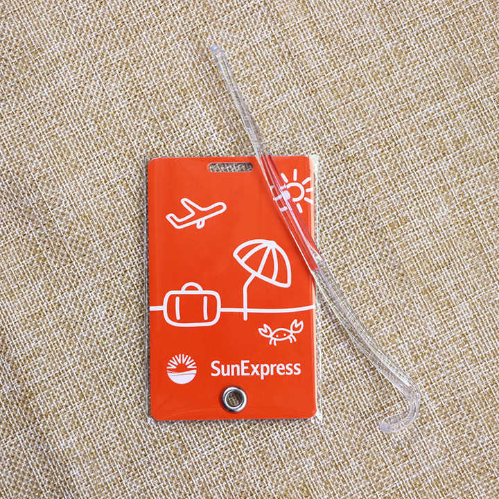 Personalized Plastic Printing Name RFID Luggage NFC Tag Card With Logo ...