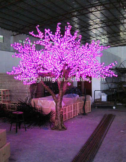 Lighted Cherry Tree
