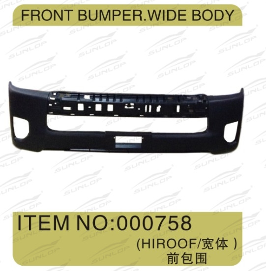 Durable Performance with Premium toyota hiace front bumper wide body ...
