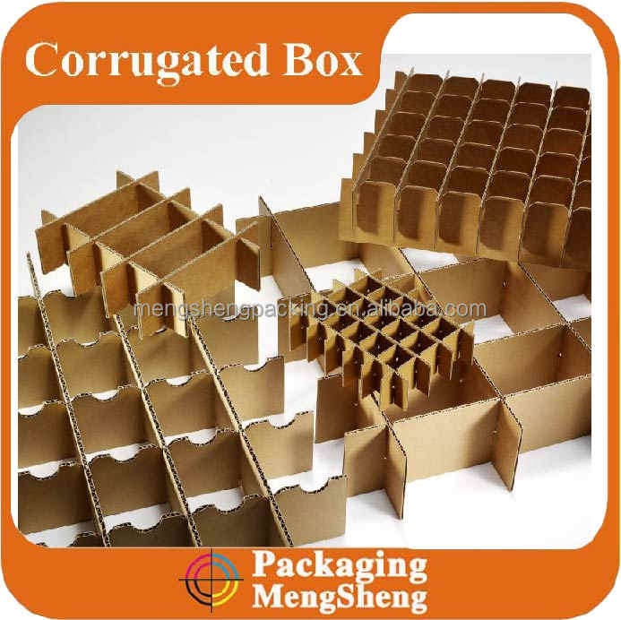 Wholesale Custom Brown Corrugated Insert Divider Boxes