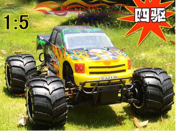 1/5 Scale Gas Powered RC Car 4WD Rovan LT305 - Outdoor Ready-to-Go