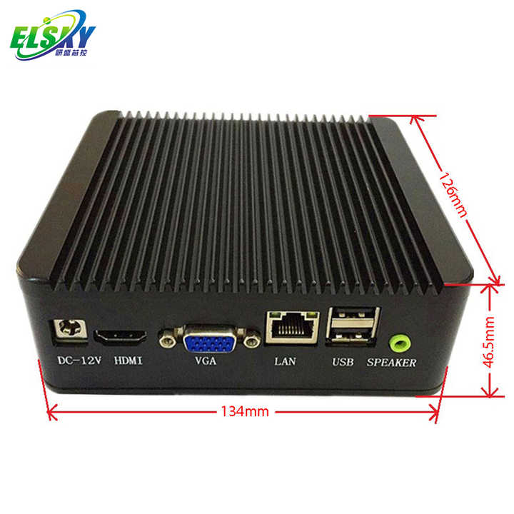 ELSKY Baytrail Celeron J1800 - Fanless Mini PC with GPIO VGA