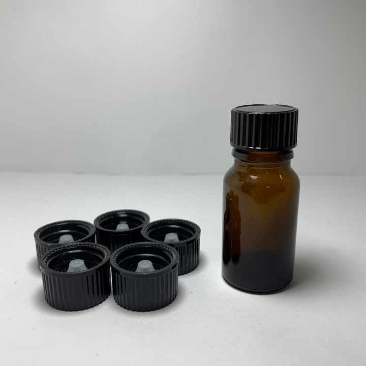 13-400 Bakelite Plastic Screw Cap for Glass Vial - Phenolic Cap with ...