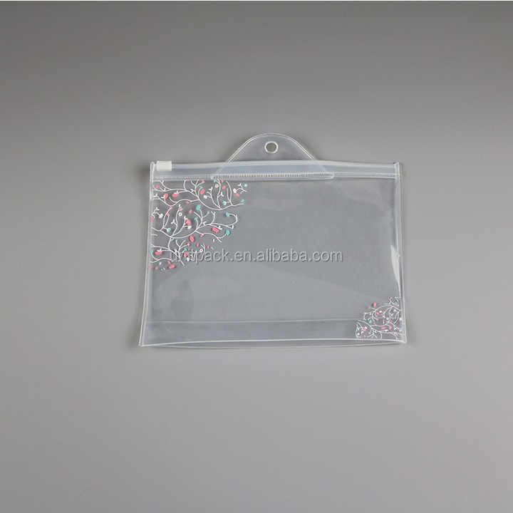 Wholesale Slider Zipper PVC Pouch - Clear Vinyl Bag