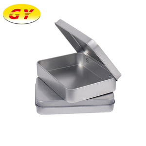 Premium Quality thin metal tin box with lid for Efficient Product Packaging