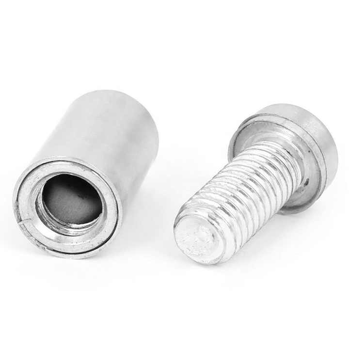 OEM Stainless Steel LED Sign Standoffs Screw Type Advertisement Holder ...