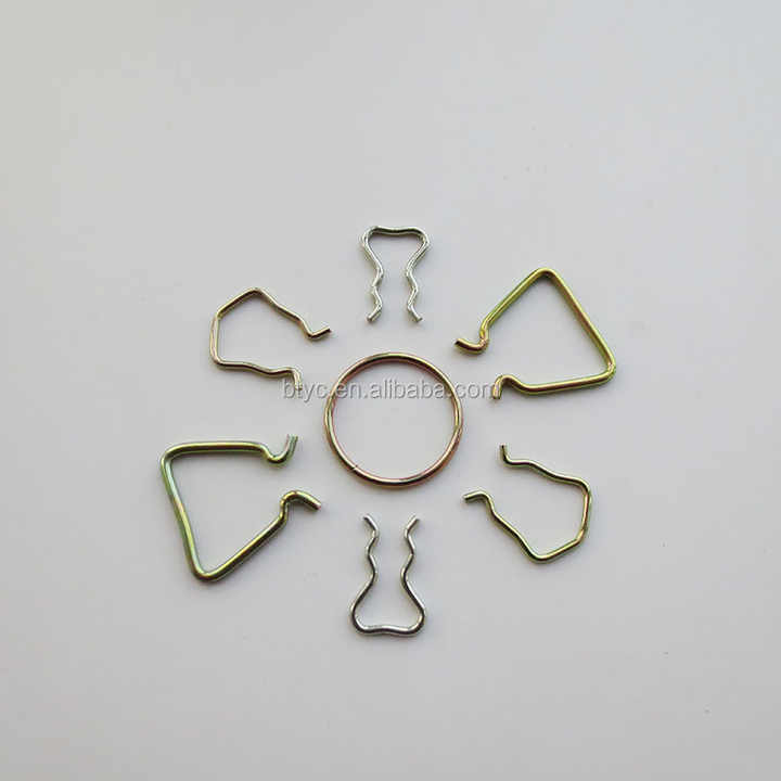 Stainless Steel U Bentuk Spring Kawat Klip Jepitan Klip Musim Semi ...