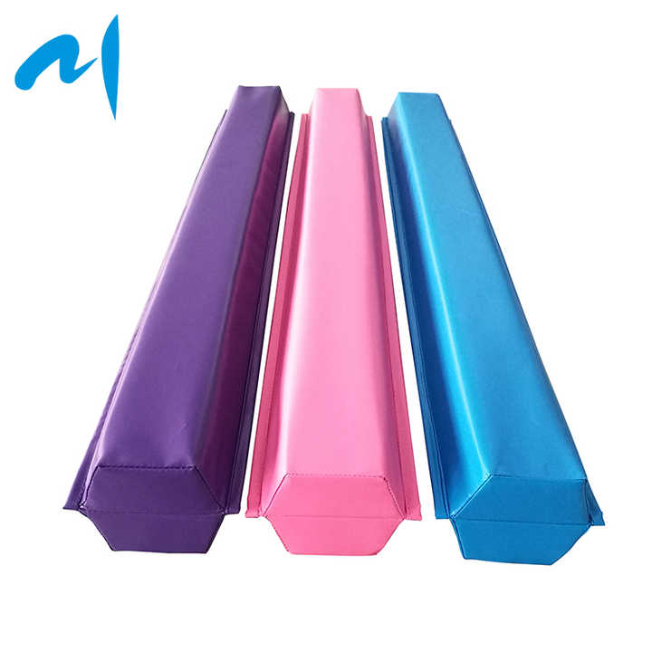 8FT Pink PVC Balance Beam Covers for Kids Gymnastics