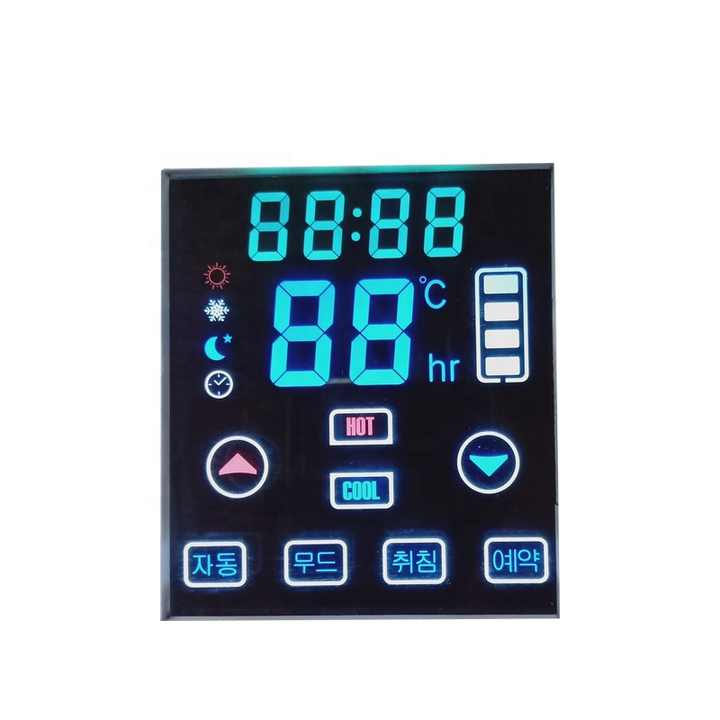 Custom Big LCD 7 Segment Display for Industrial Use