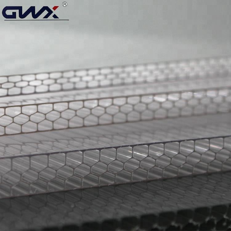Plastic Roofing 10mm Polycarbonate Sun Sheet - Durable & Clear