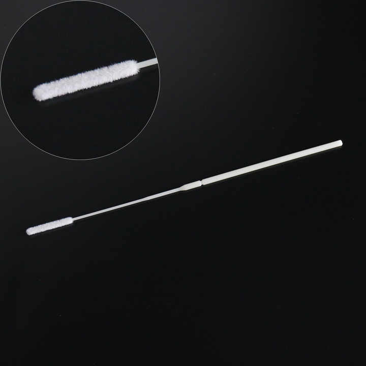 Disposable Sterile Nasal Cell Sample Collection Flocked Swab Tube for ...