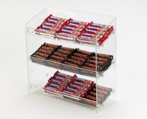 Buy Freestanding chocolate bar display stand with Custom Designs ...
