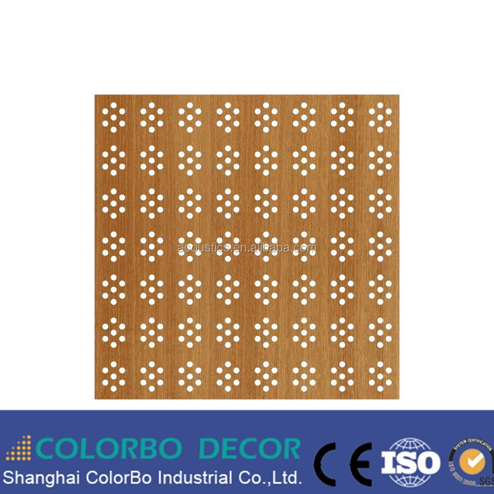 Timber Wood Acoustic Material for Auditorium - Soundproof Panels