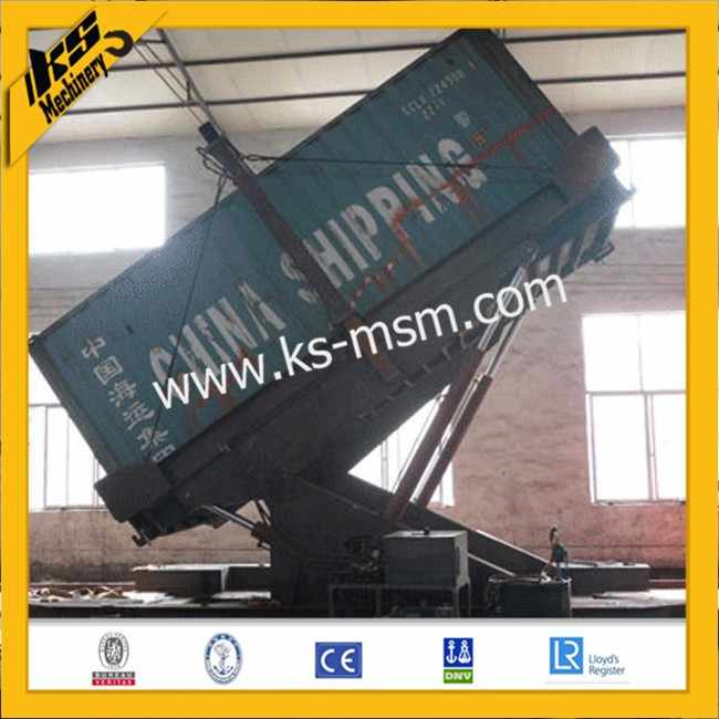 20ft Hydraulic Container Tilter - Efficient Loading/unloading