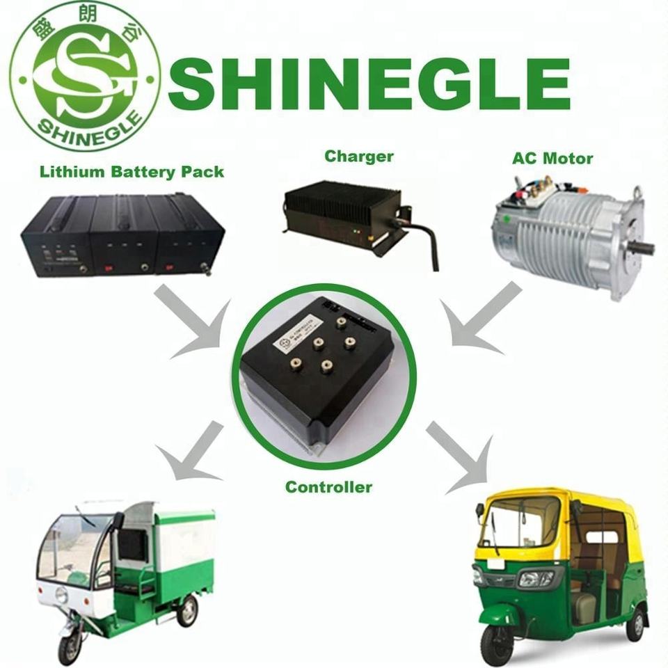 Shinegle 5KW 4kw 3kw BLDC Motor Controller Conversion Kit / Brushless ...