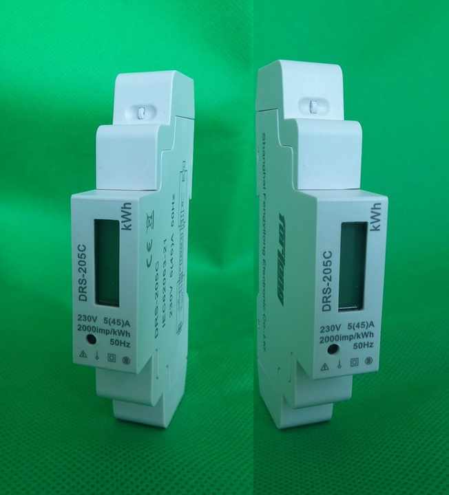 RS485 Modbus Single Phase DIN Rail Energy Meter (DRS-205C)| Alibaba.com