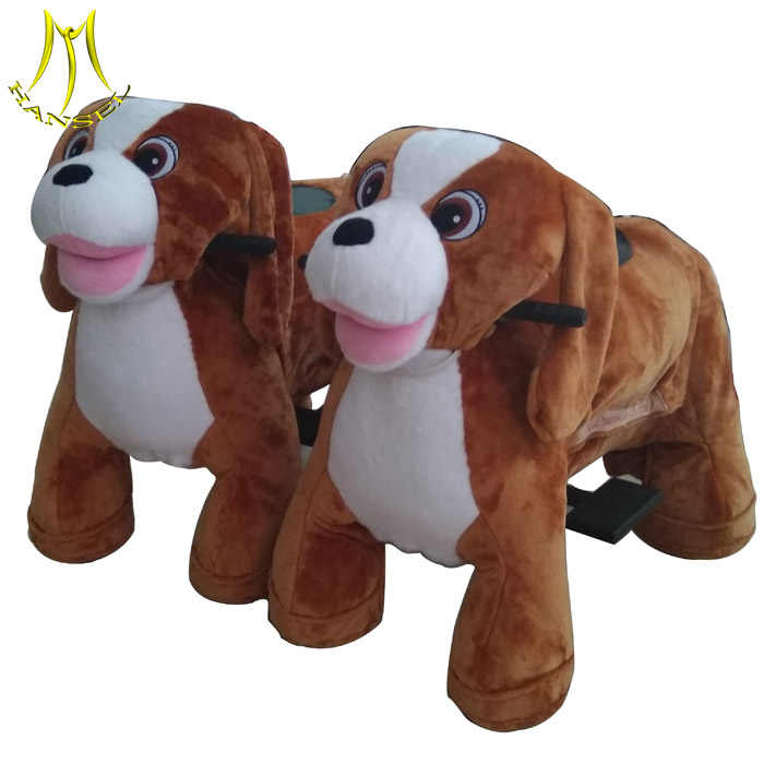 Hansel Electric Mountable Plush Motorized Animal for Shopping Mall