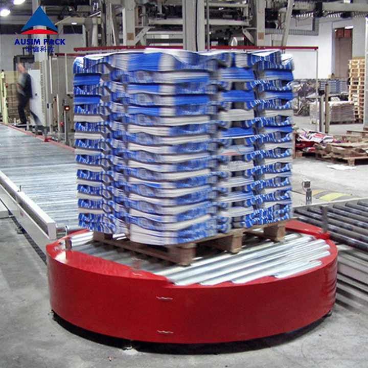 Heavy Load Pallet 180/90/360 Degree Rotation Roller Turntable