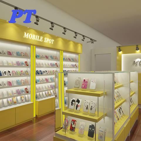 Modern computer shop interior design,shop counter design for computer ...