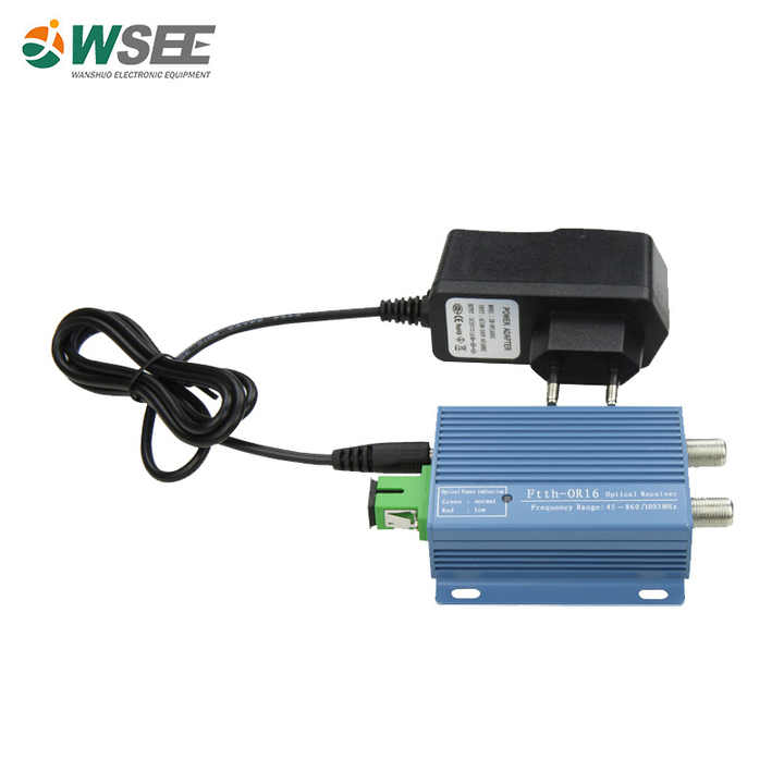 Indoor Mini FTTH Optical Receiver - WSEE OR16 Node