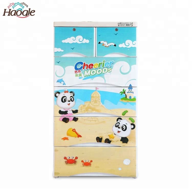 2024 Cute Storage Drawer Organizer for Kids - Multi-Layer PP Plastic ...
