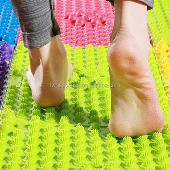 Sole Acupressure Foot Pain Relief Mat Rubber Foot Massager Pad Toe ...