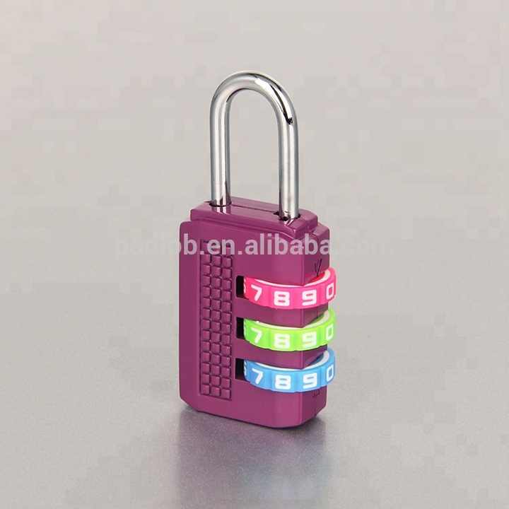 Hot Sale Lock Reset Zinc Alloy 3 Digit Code Lock Price Safety Keyless ...