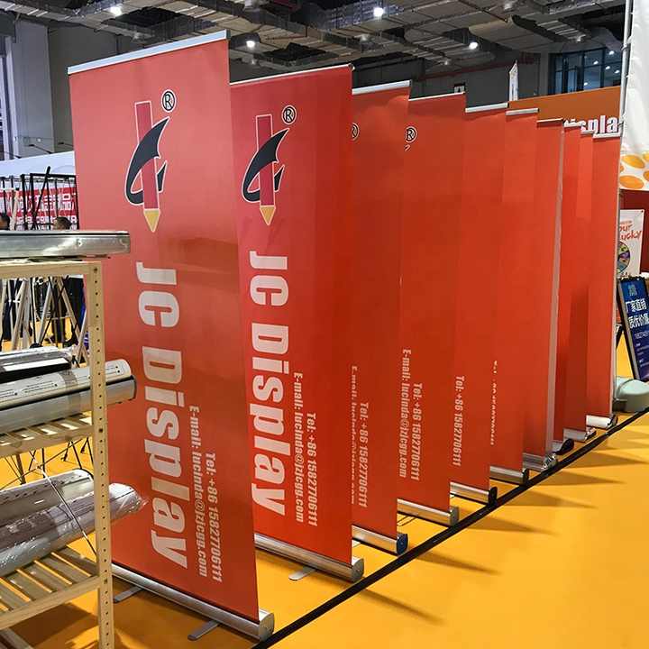 Venta al por mayor Eco Indoor Display Roll Up Banners Stand portátil ...