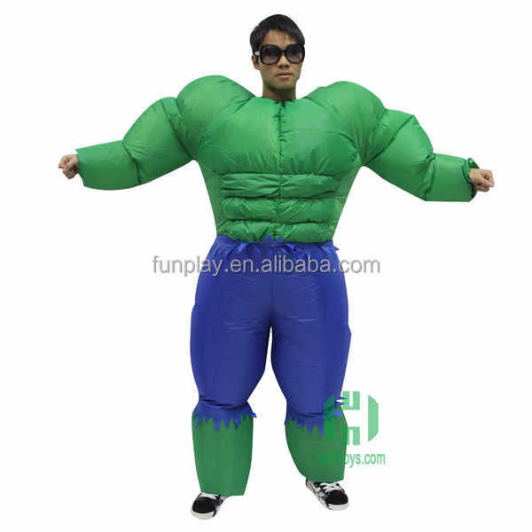 Custom Inflatable Hulk Costume - Perfect for Halloween