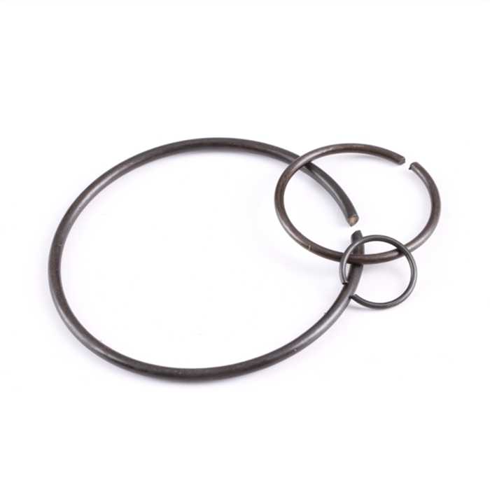 Stainless Steel Round Wire Snap Ring for Shaft - HXL