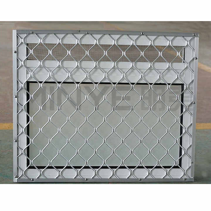 Anti-theft Metal Wire Mesh Aluminum Security Grille Screen Window