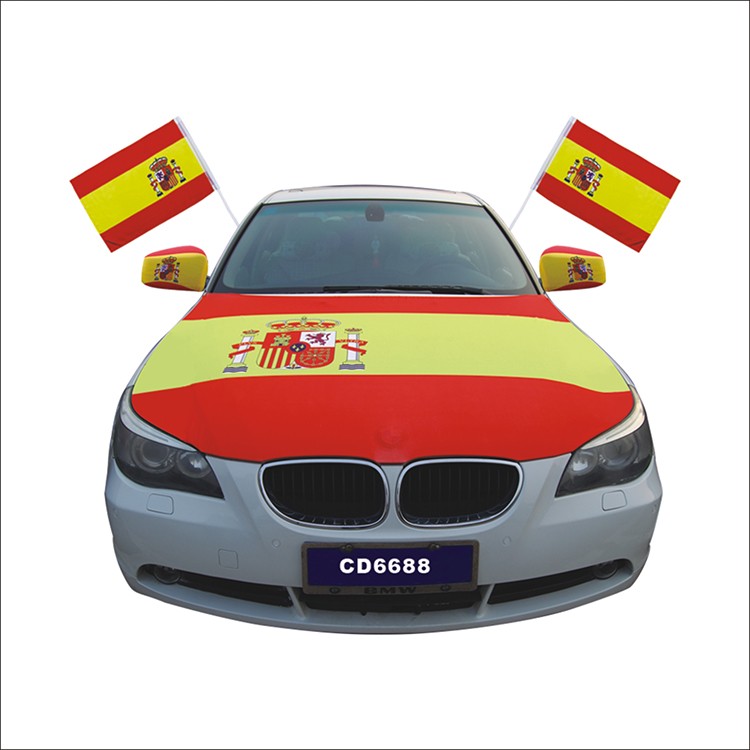 Custom Car Hood Flag - Waterproof & Portable Design