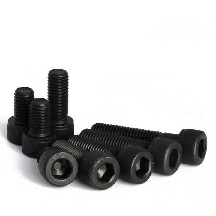 DIN912 Inner Hexagonal Screw 8.8 Grade Blackening Full Tooth Screw 35 ...