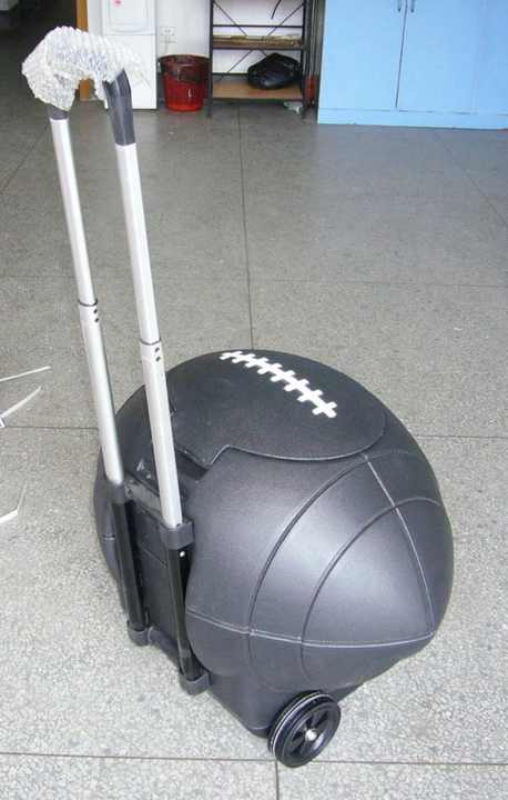 HS Plastic Cooler - 50L Ice Chest with Wheel Trolley